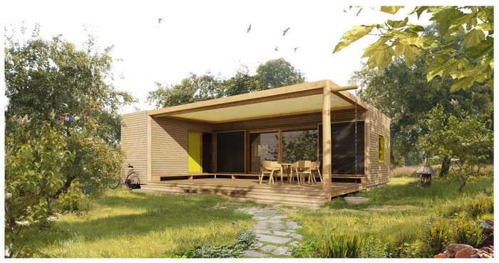 Malé modulové domy :: Slamák.info | Slaměné domy a stavby ze slámy